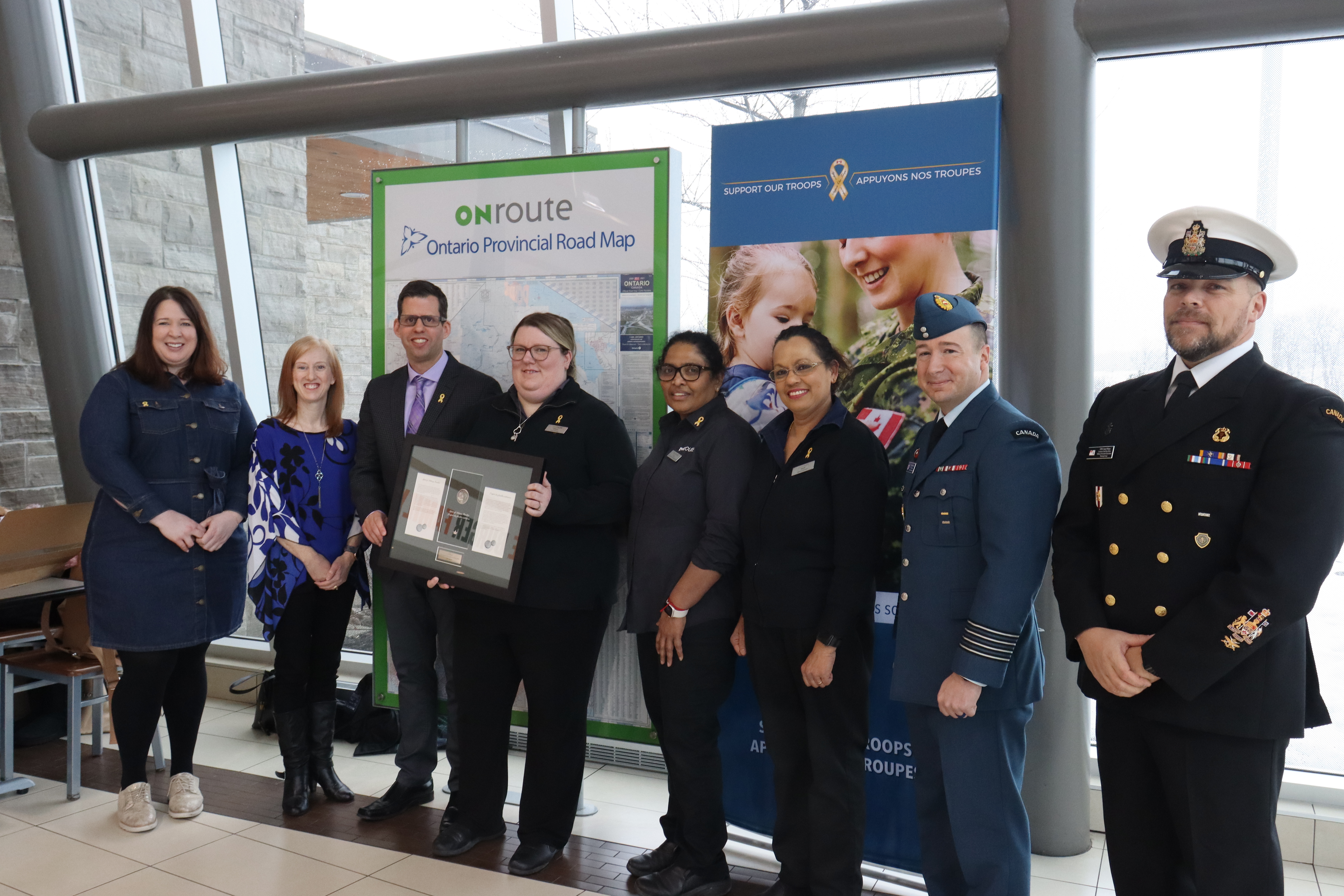 ONroute raises over $116,000 for Support Our Troops during its third ...